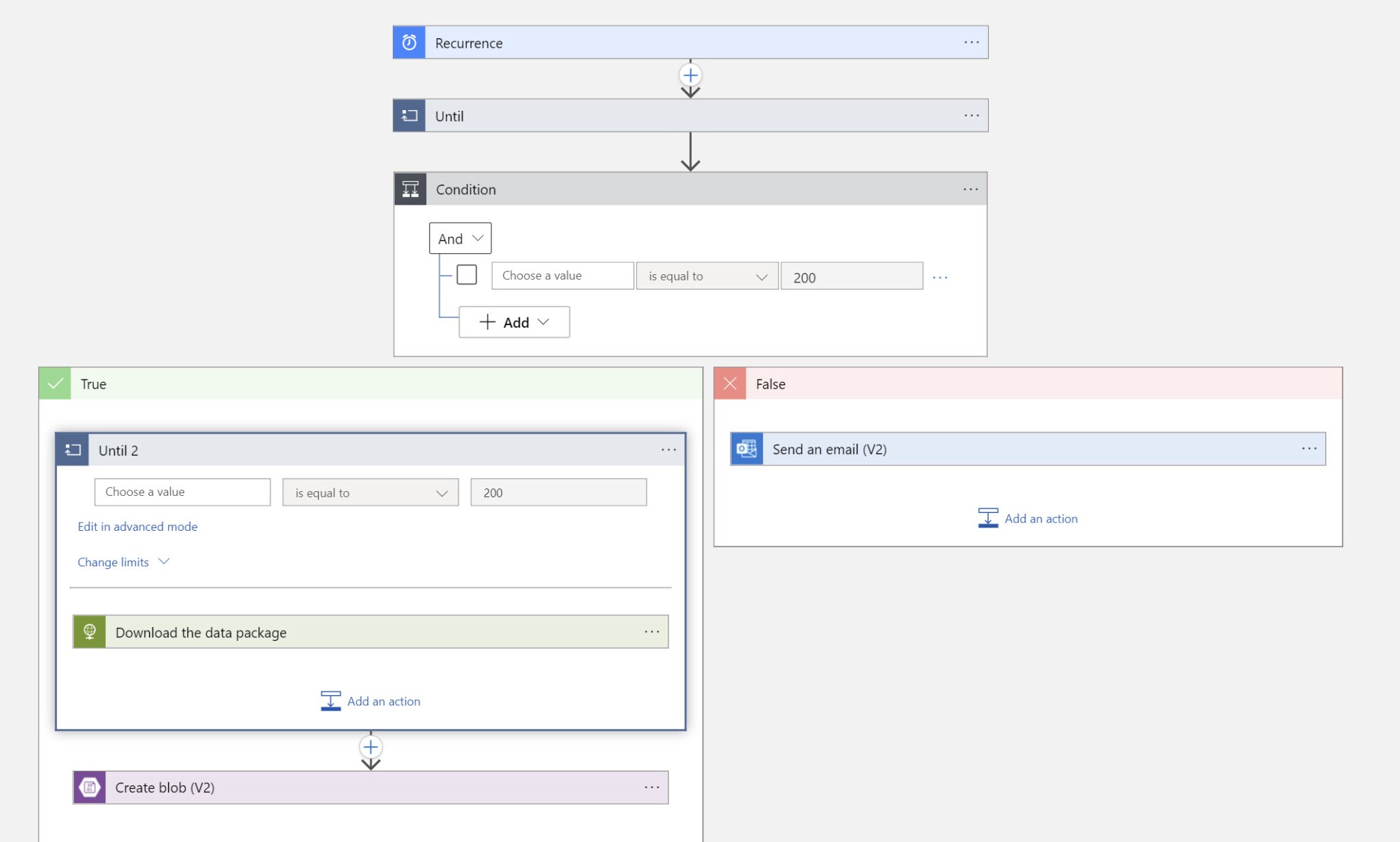 Use logic apps and Recurring Integrations API for exporting data ...