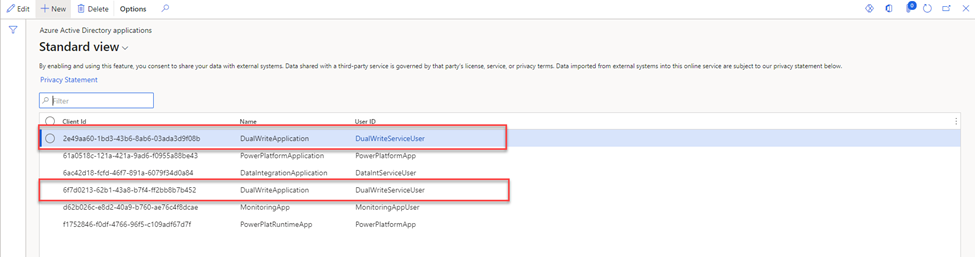 Installing dual write components and deployment of Projects operations ...