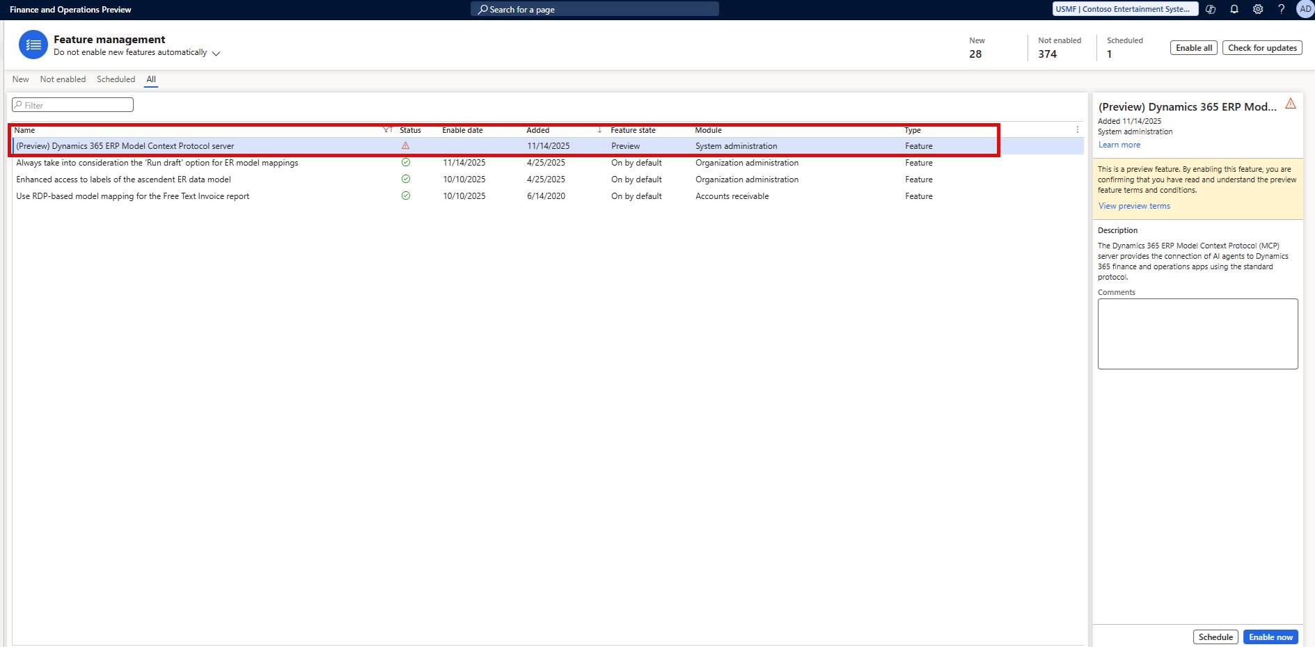 Enable and Configure new MCP server in Dynamics 365 for Finance and ...